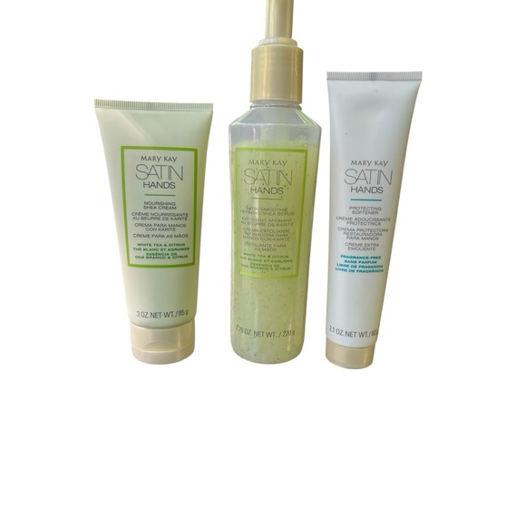 Mary Kay | Bath & Body | Mary Kay Satin Hands Set Scrub Nourishing Shea ...
